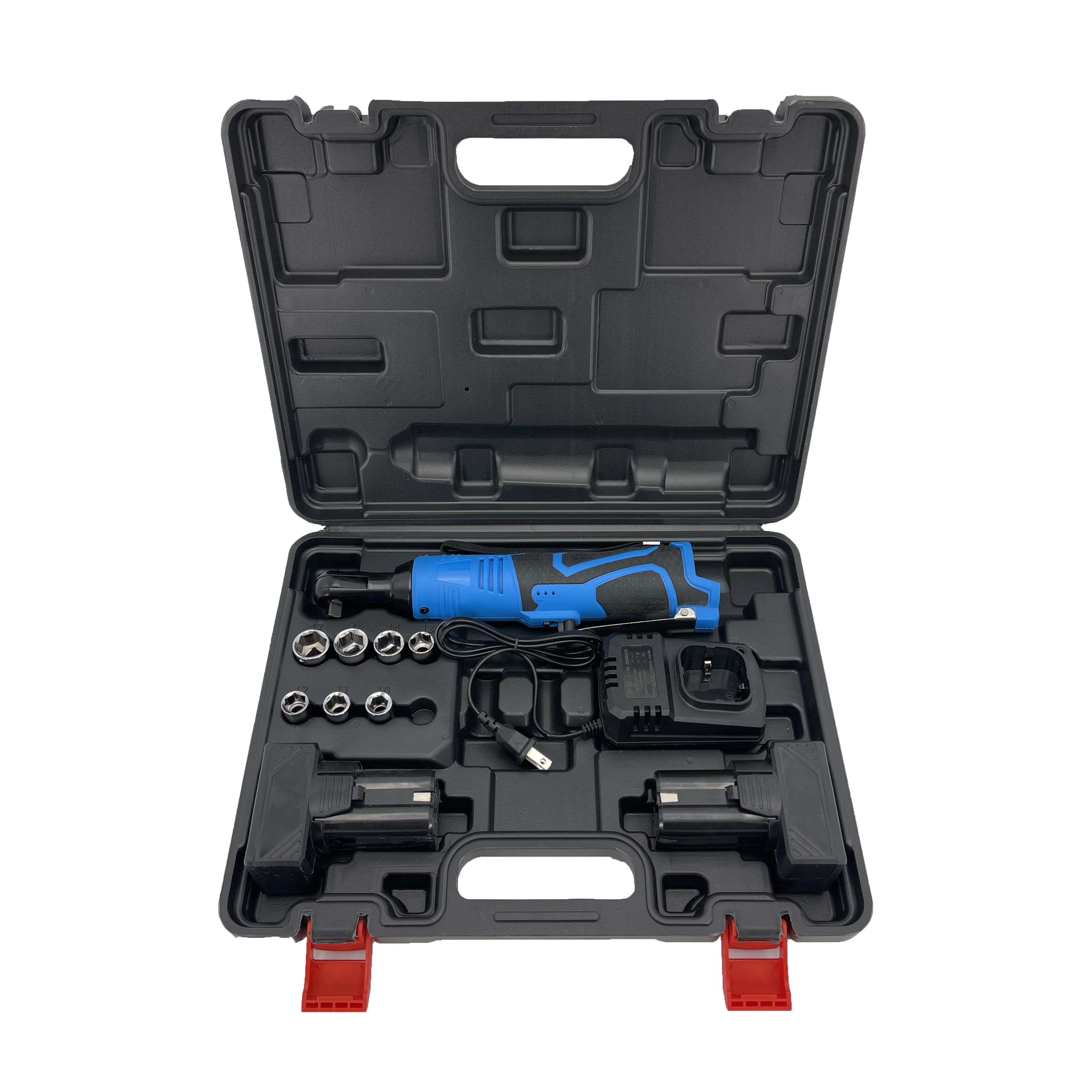 90 Degree Angle Rechargeable Cordless Electric Ratchet Wrench 1/2" 12v ...