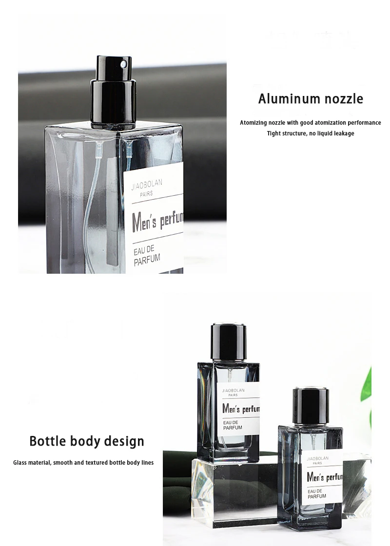 Luxury Square Shape 100ml Fragrance Perfume Glass Bottle With Pump ...