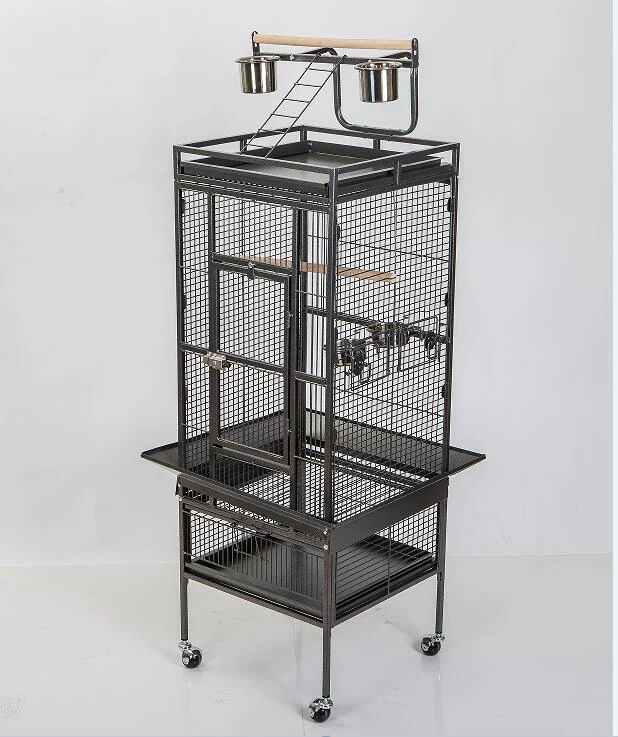 Alibaba.com: Double Stack Large Breeding Bird Parrot Cages With Wheels ...