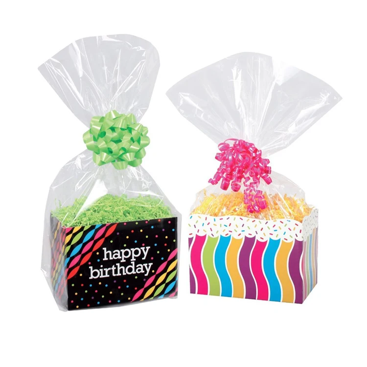 Clear Plastic Bags For Biscuits Snack Baking Package Gift Cookie Food ...
