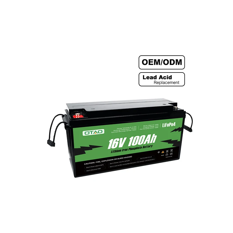 Otao Lithium Ion Battery Pack Home Power Station 12v 16v 24v 48v 100ah 200ah Lifepo4 Cell ...