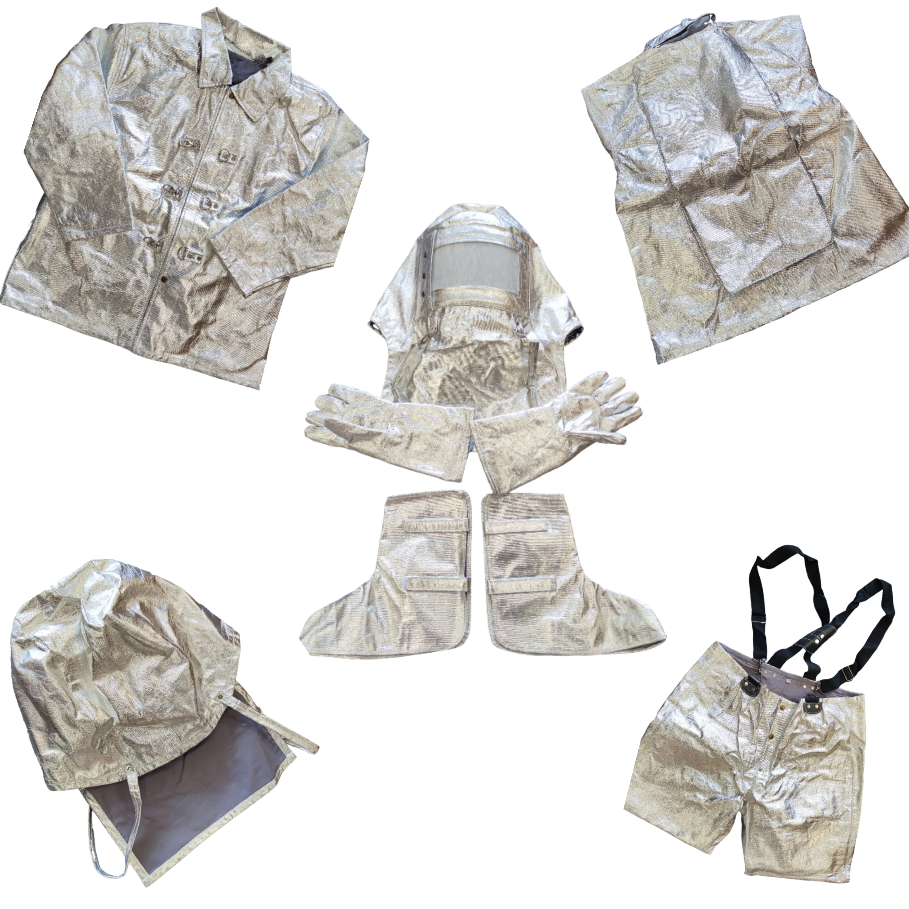 OEM Thermal Insulation Aluminum Foil Firefighting Safety Protective ...