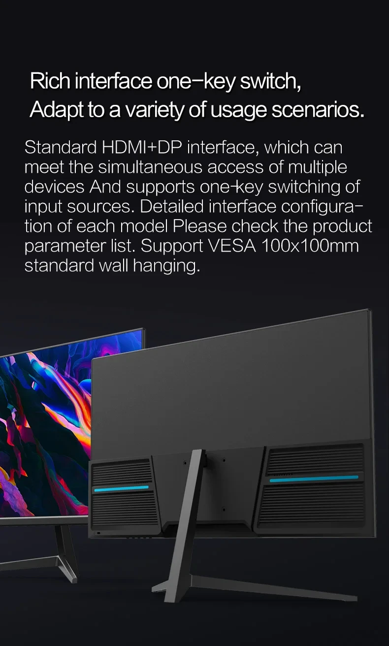 Cheap Price 144hz Oem 4k Display 1ms Ips 24 27 Inch Lcd Monitor With ...