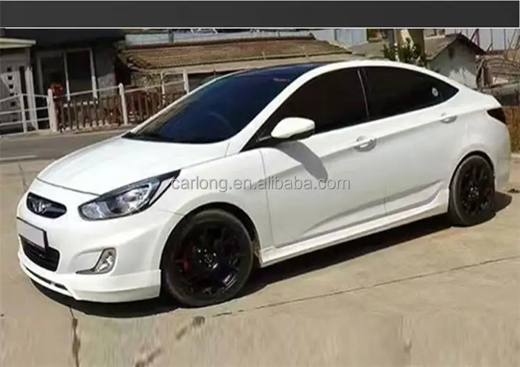 Car Body Kit for Hyundai Accent 2011-2013 | Front Lip, Side Skirt ...