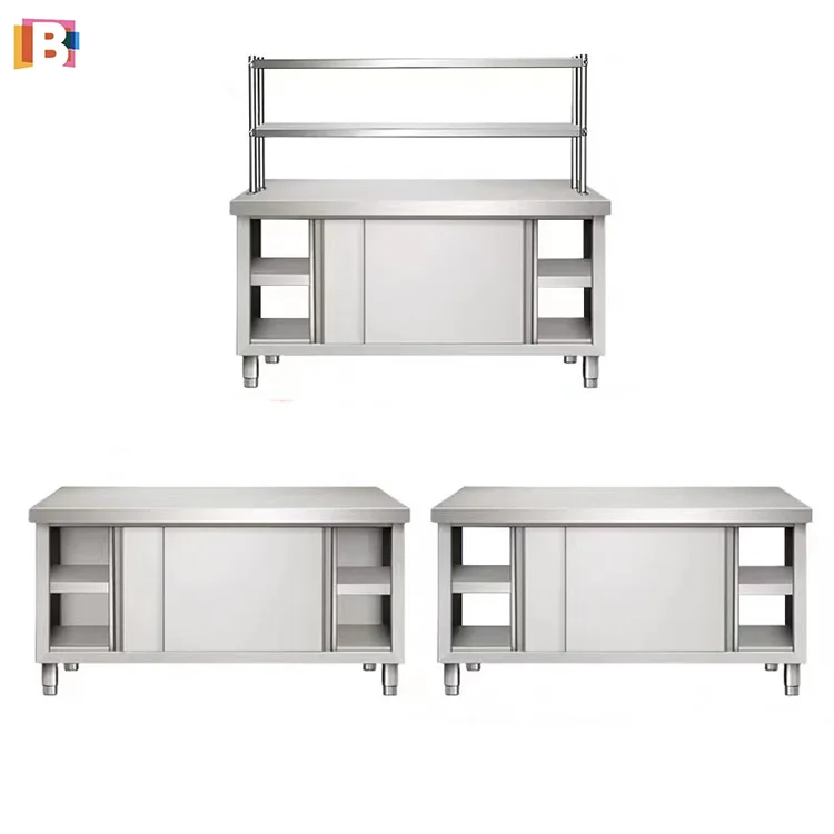 Commercial Stainless Steel Dining Table Commercial Kitchen Equipment ...