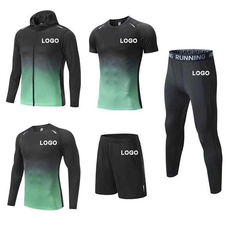 Custom Logo Running Men's Training Sportswear Gym Sets