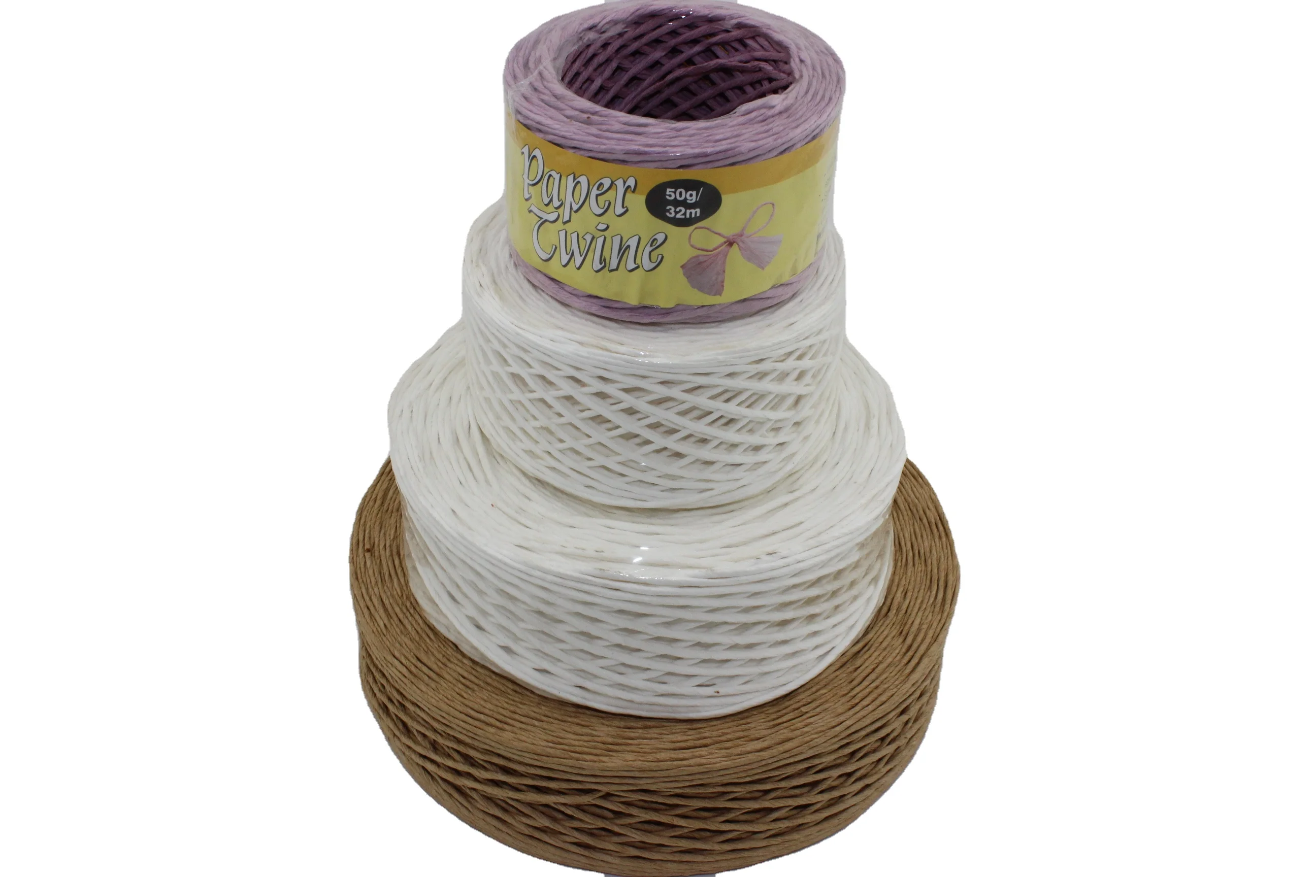 Wholesales DIY Paper Raffia Twine, Twisted Paper Cord for All Kind ...