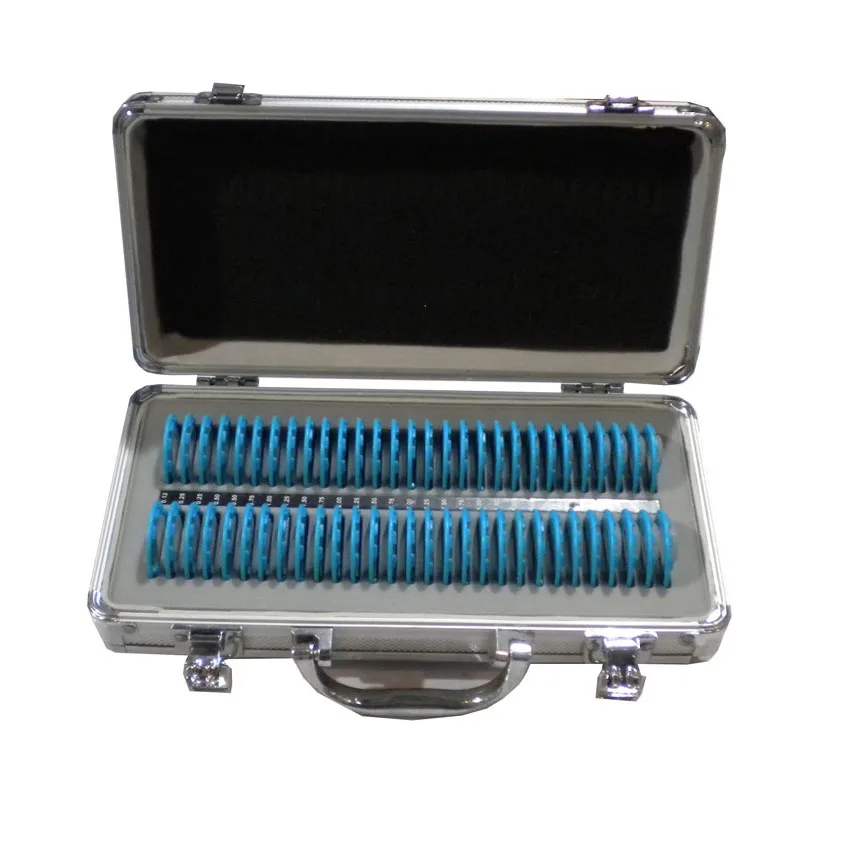 Optometry equipment prism lenses sets prism trial lenses sets 58 pieces ...