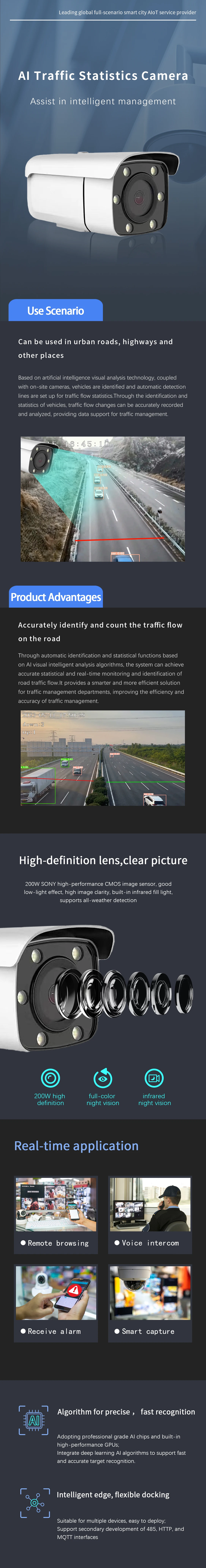 Ai Vehicle Counting Camera Traffic Camera Vehicle Count - Buy Ai Camera ...