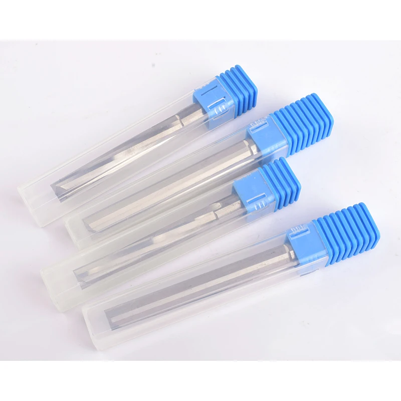 Cnc Carbide Two Flute Straight Endmill 2f Groove End Mill Straight ...