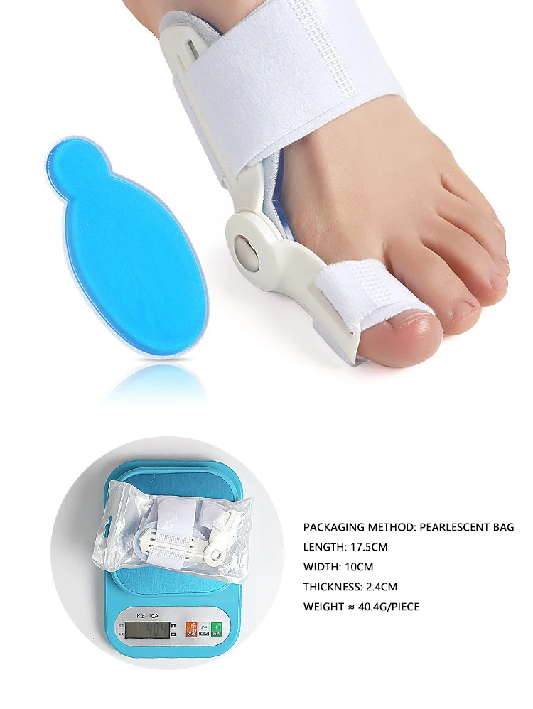 Day And Night Use Hallux Valgus Orthosis Big Gel Toe Orthosis With Pu ...