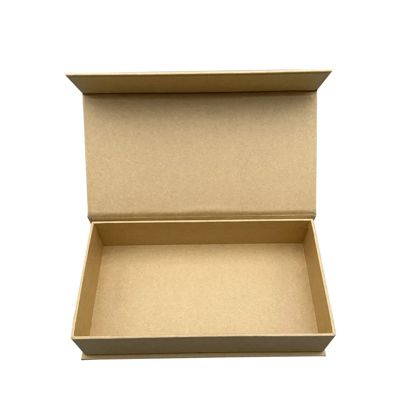 Customized Natural Color Kraft Paper Packaging Box Environmental ...