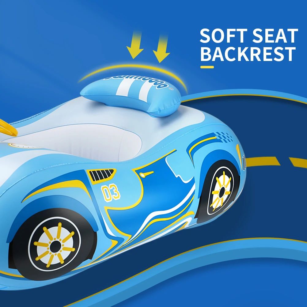 Swimbobo Kids Inflatable Car Swimming Seat Boat - Safe & Fun