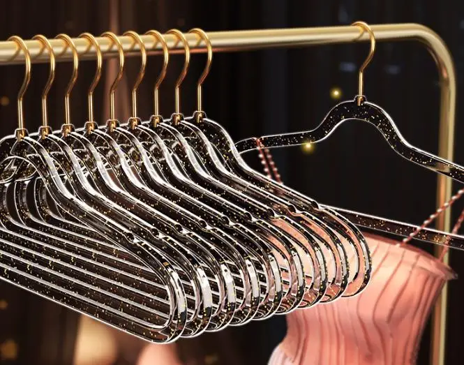 Acrylic Clothes Hanger Clothing Store Clothes Swimwear Velvet Hanger ...