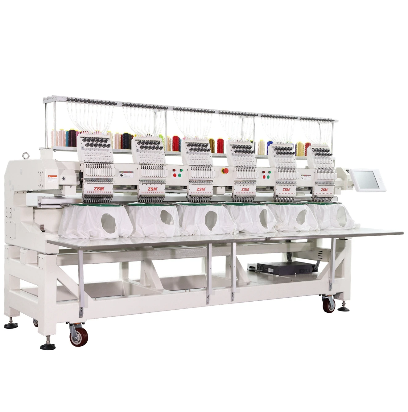 multifunction 6 head embroidery machine commercial computerized ...