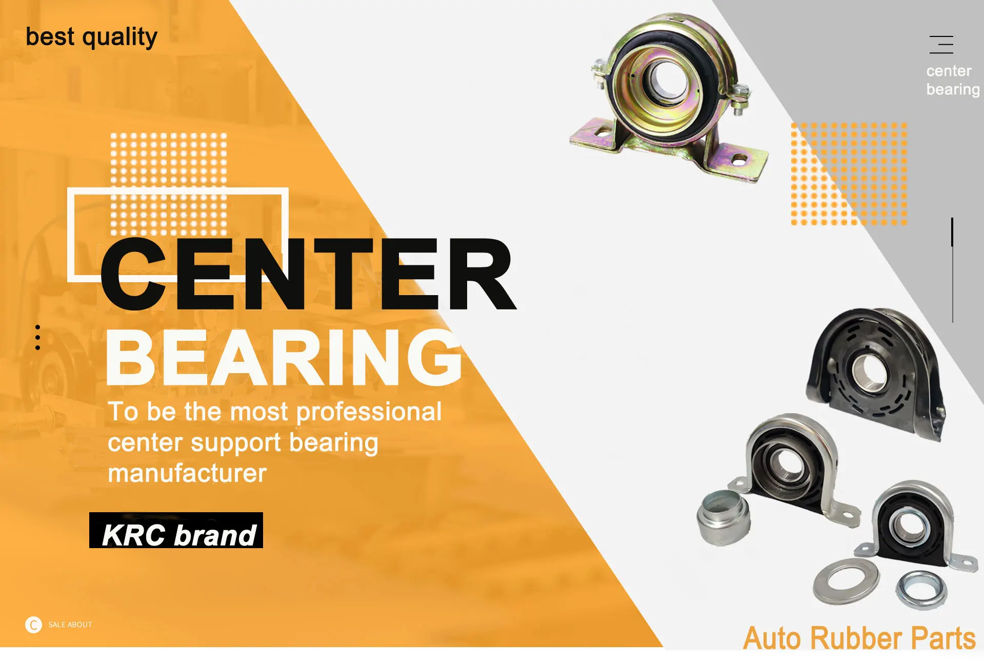 New Auto Part Suspension Driveshaft Center Support Bearing Assembly ...