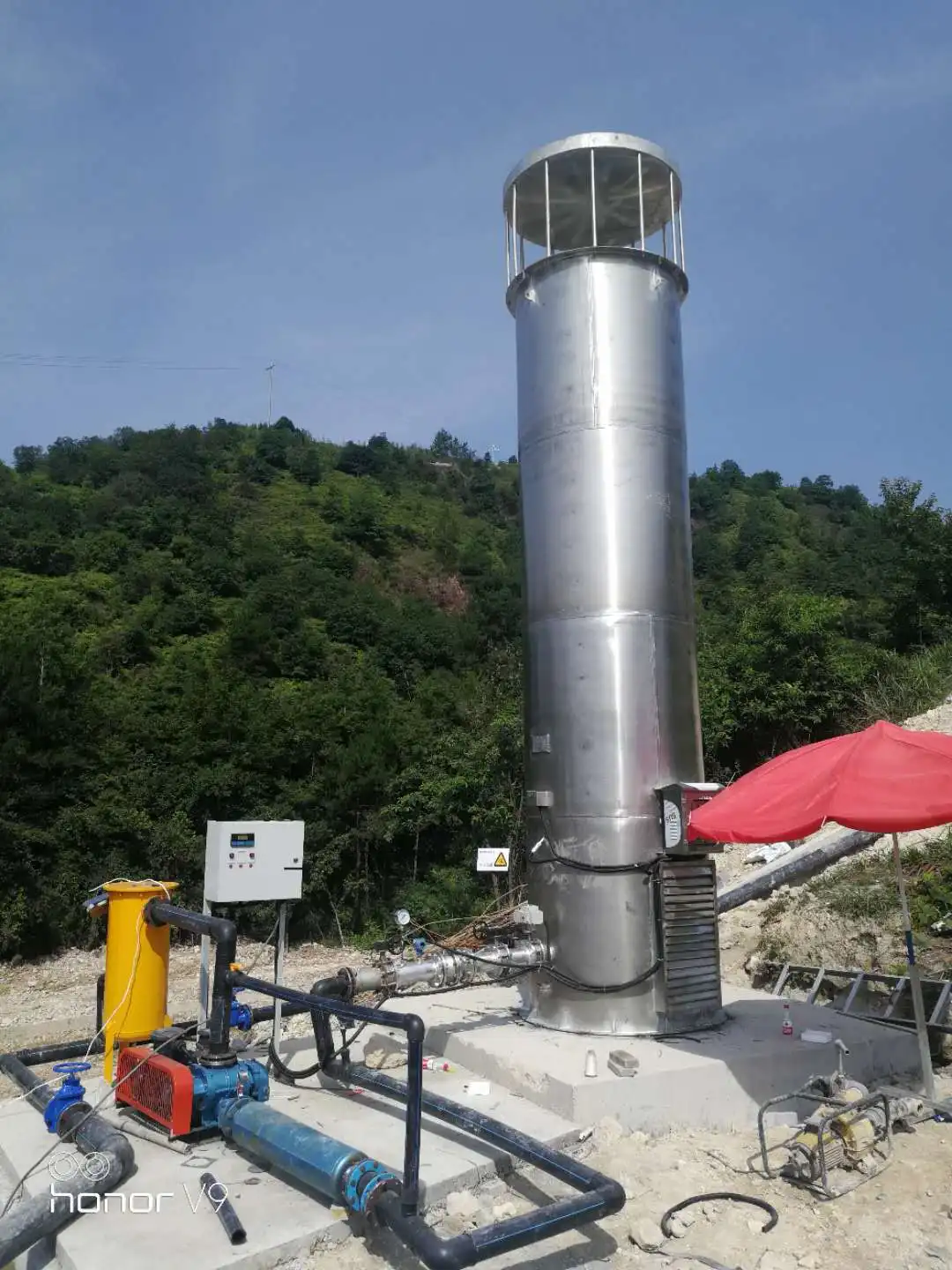100m3/h Biogas Flare Burner System - Efficient Energy
