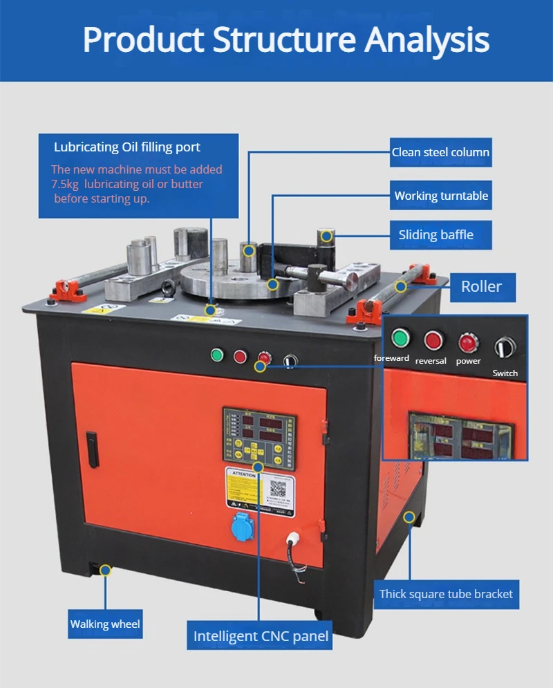 Steel Bending Machine - Efficient Rebar Bending Solutions