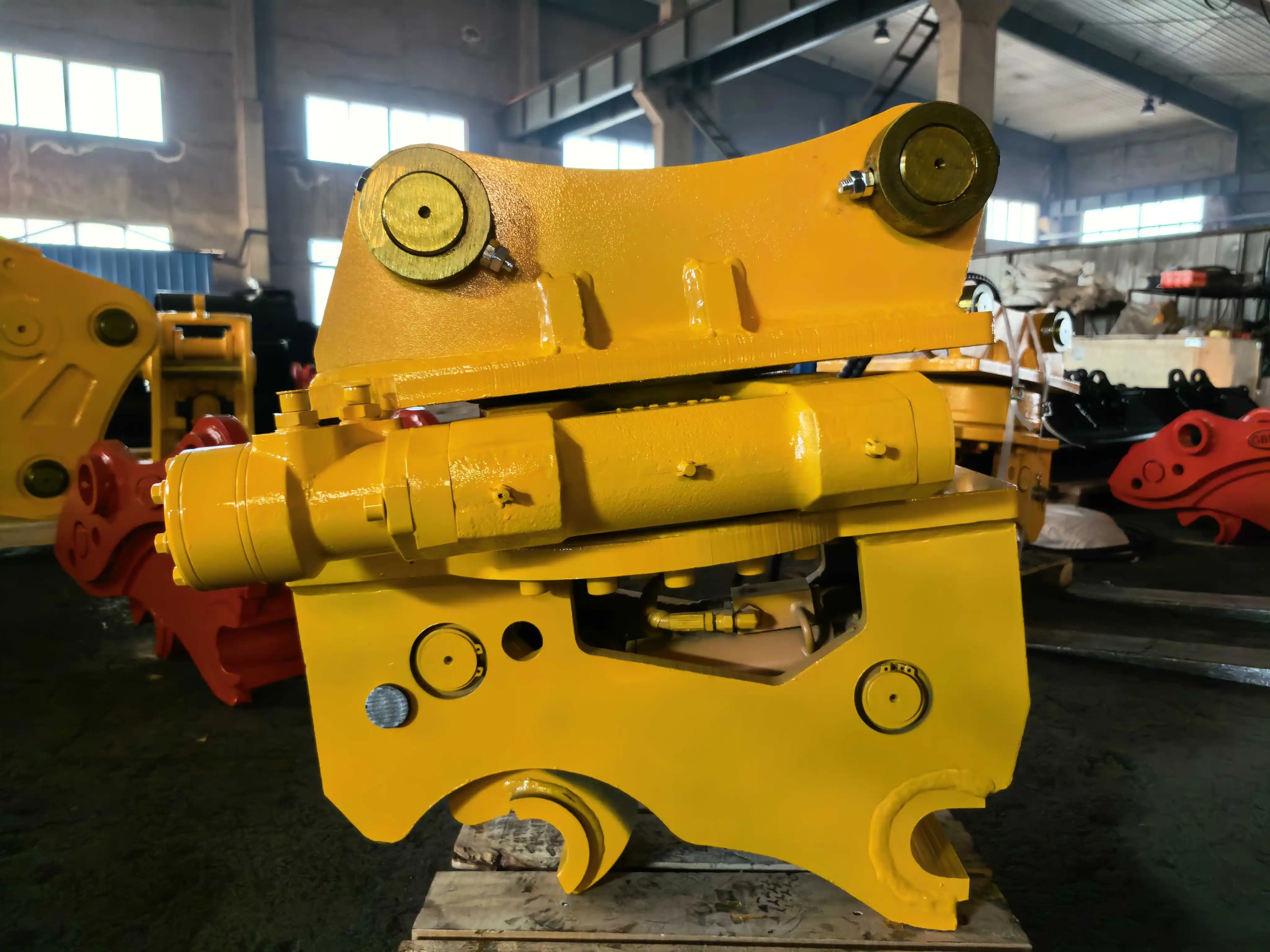 Mini Excavator Rotator 360 Rotating Quick Hitch for 1-3.5 Ton Excavator ...