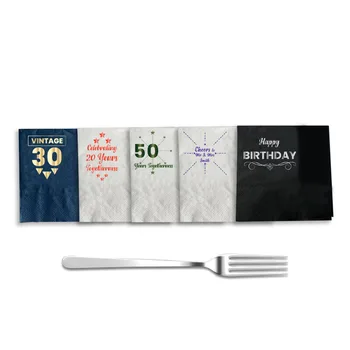 Bright Hot Selling Restaurant Tissue Paper Custom Design Logo 3ply ...