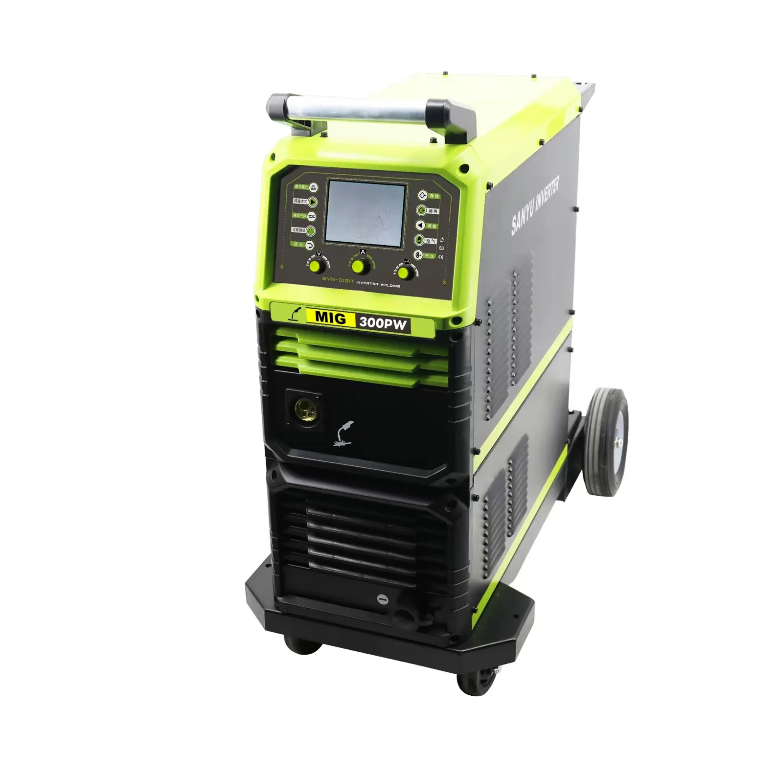 Double Pulse Mig Welders MIG-300P Other Arc Welders 15kg Wire Built in ...