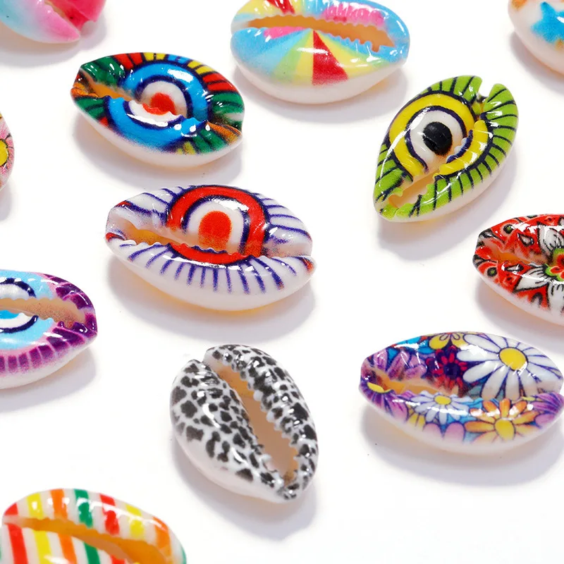 Shell Conch Bleaching Incision Shell Printing DIY Crafts