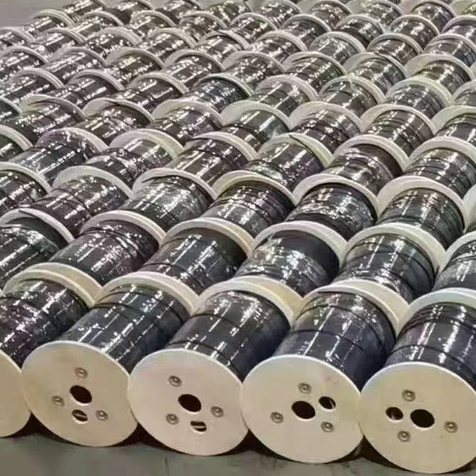 FOC Fibra Optica 1C 2C 4C FTTH Fttx Figure 8 Flat Drop Cable