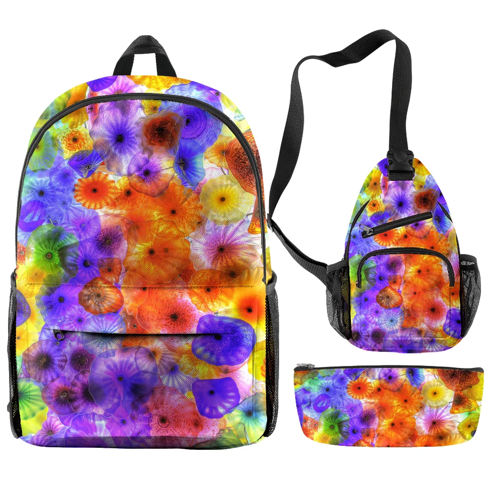 In Stock 3d Digital Printing Backwoods Back Pack Laptop Travel Book ...