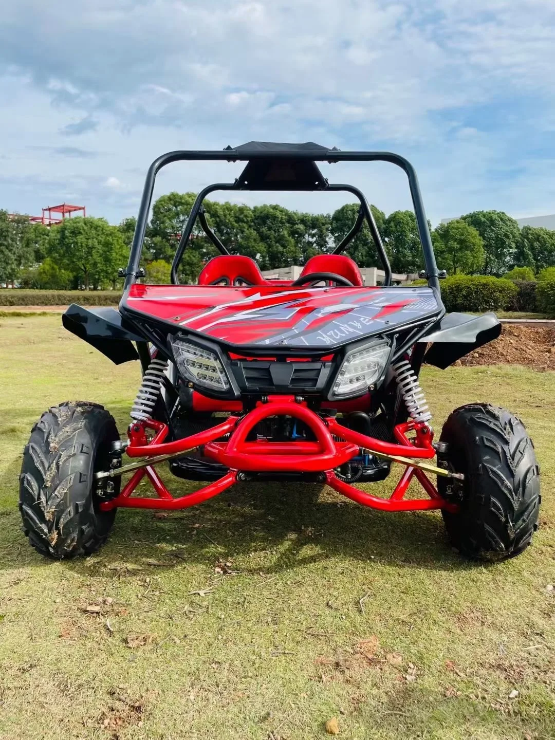 125cc Electric Dune Buggy Pedal Go Kart for Adults-Two Seat Off-Road ...