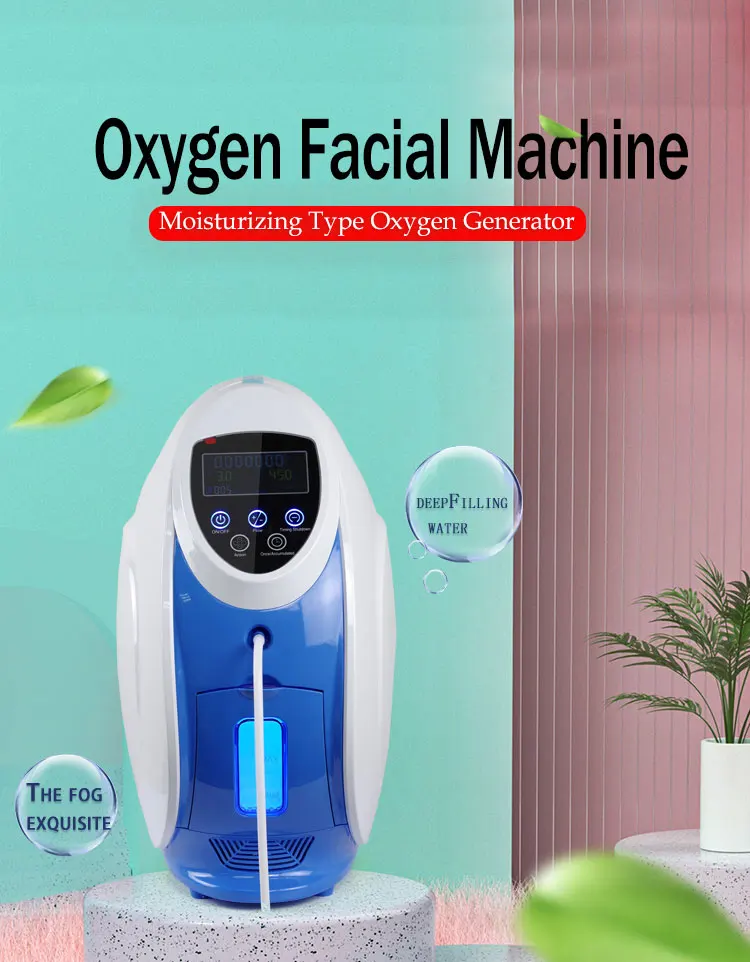 Small Bubble Water Oxygen Peeling Machine Mini Portable Oxygen ...