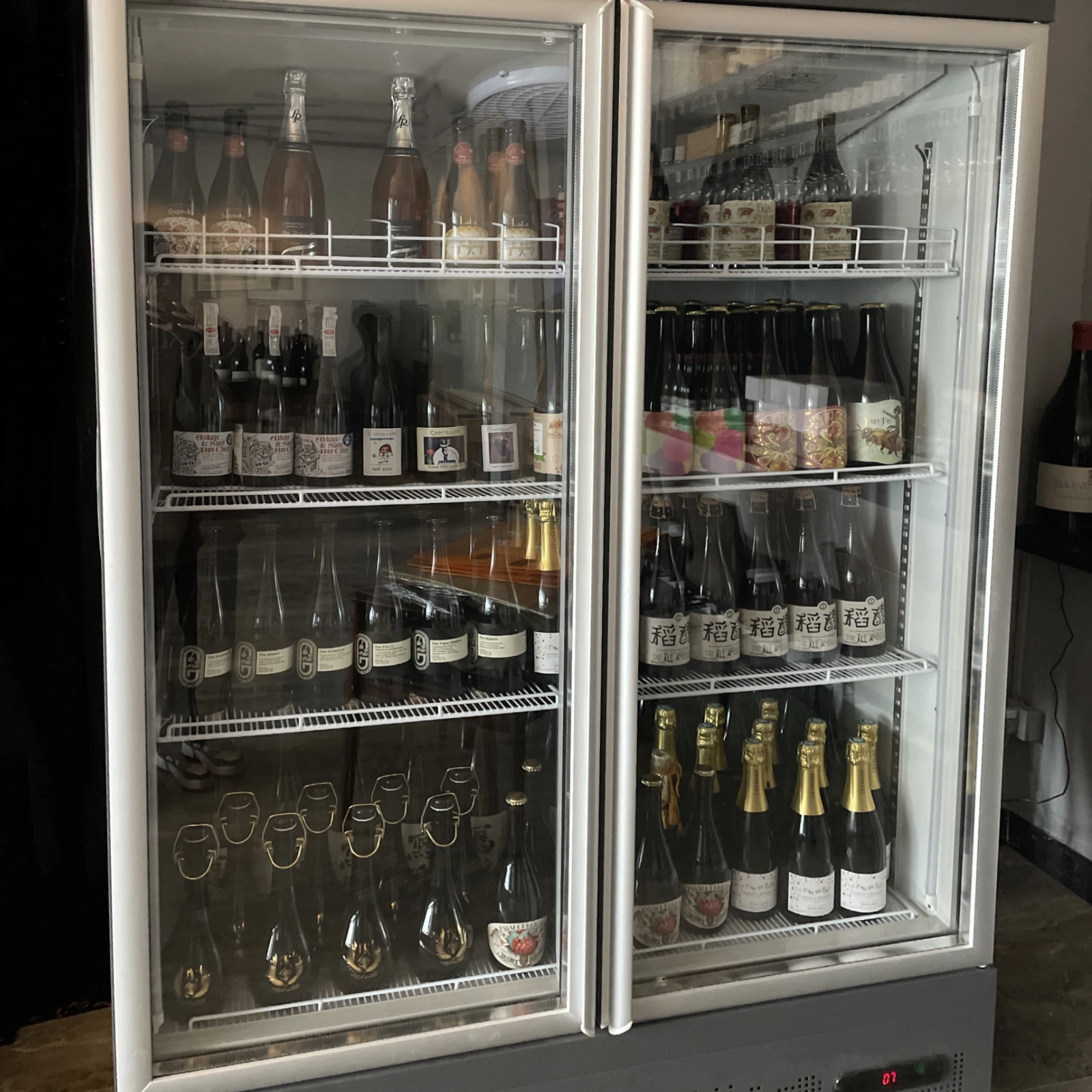760l Beverage Wine Cabinet Intelligent Temperature Control Beef Meat ...