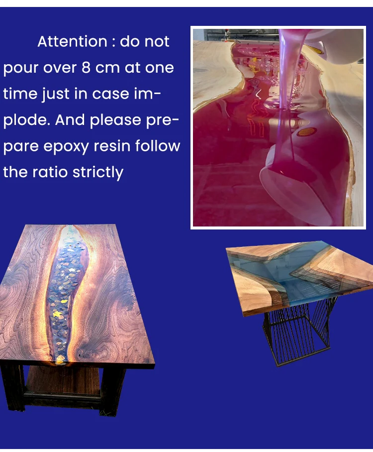 1 Gallon Epoxy Resin And Hardner 2:1 Low Odor Crystal Clear No ...