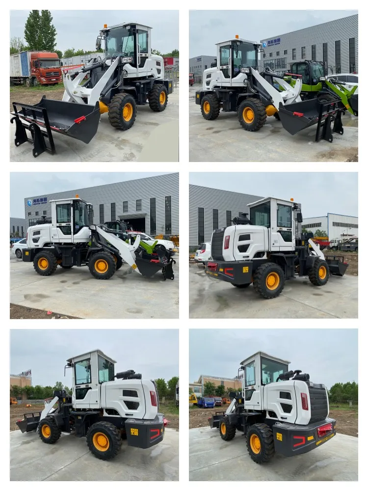 Chinese 910 915 Agricultural Articulated 1.5 Ton Loader Wheel Payload ...