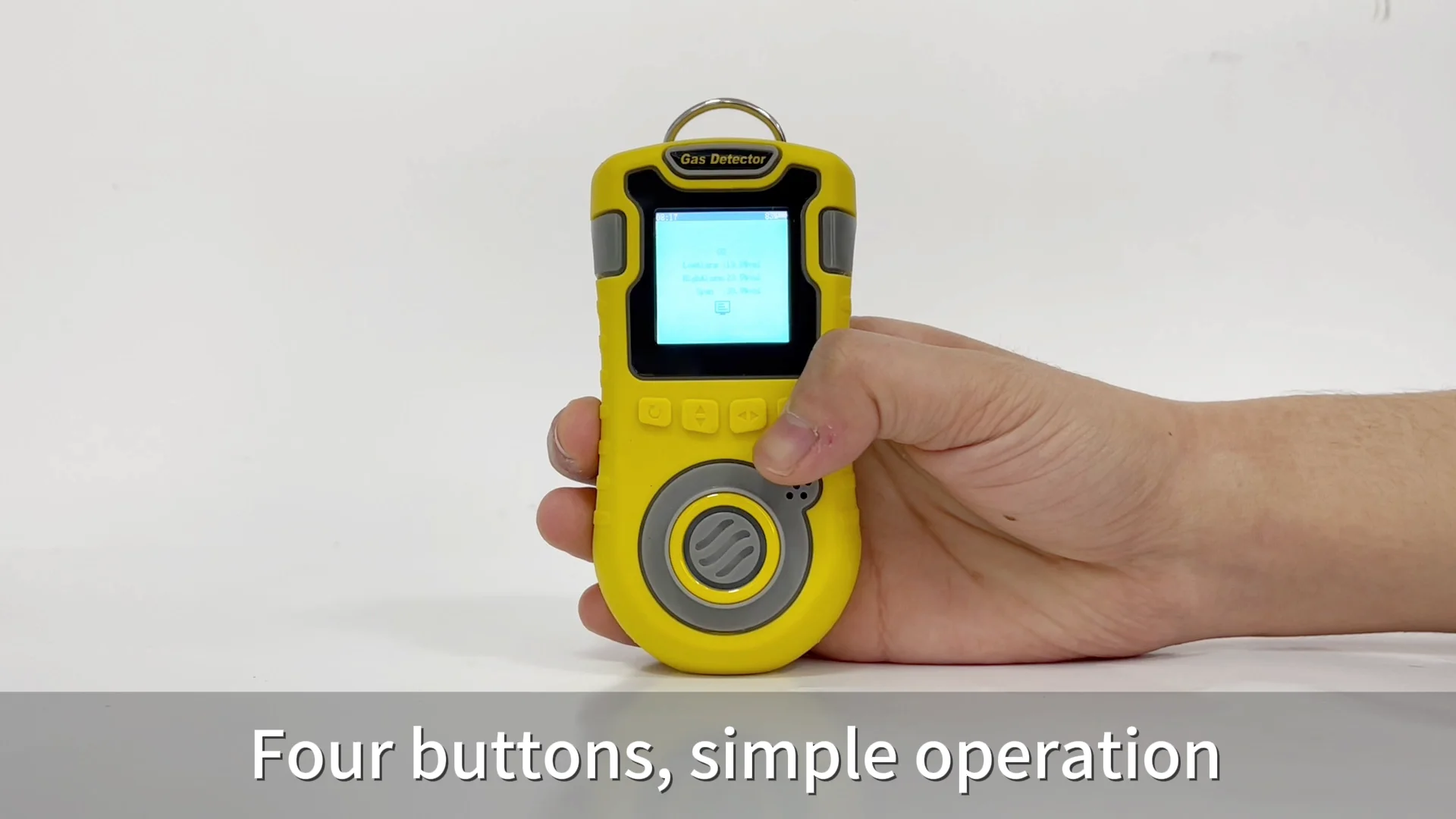 Portable Ammonia Gas Detector With Data Logging Nh3 Gas Leak Monitor ...