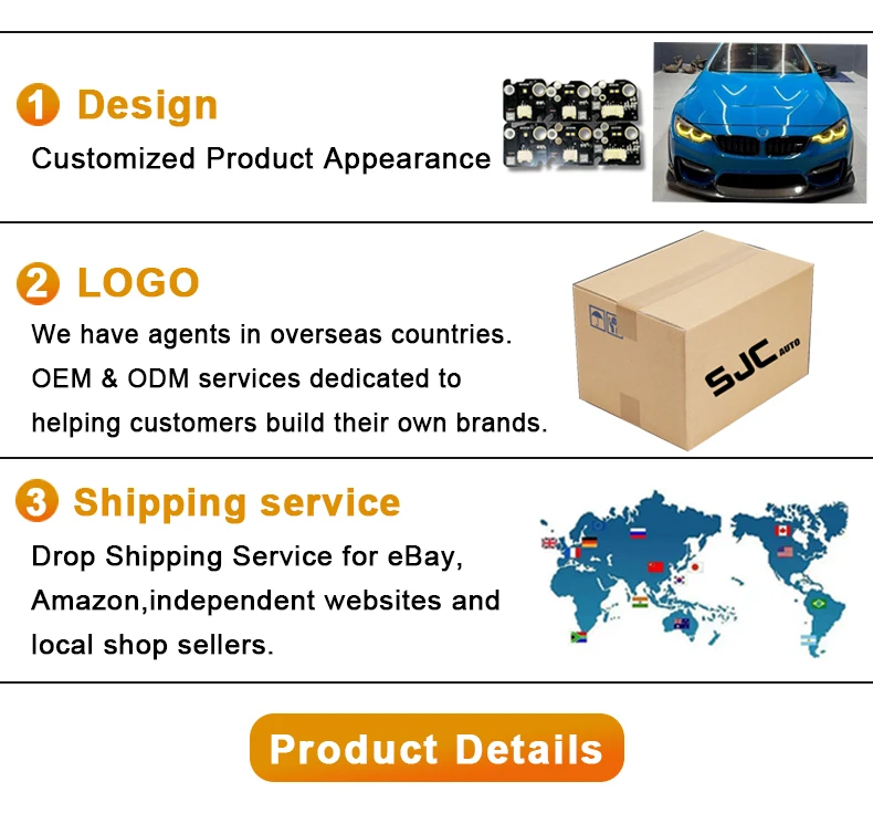 SJC DRL LED RGB Module for BMW - Upgrade Your Headlights