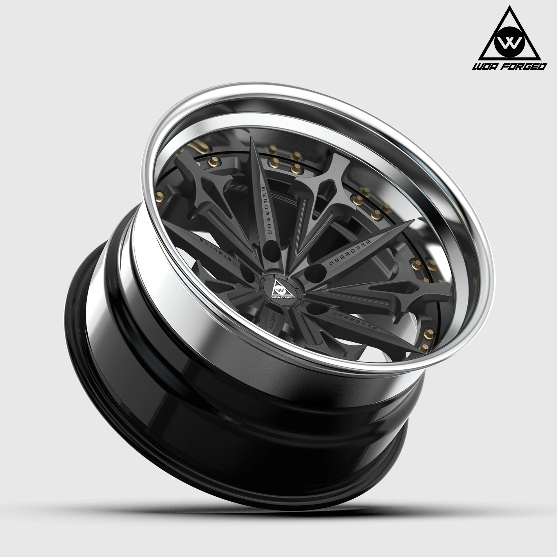 WOAFORGED Forged Wheels Cars Wheel Hub Aluminium Alloy 5*114.3 5*112 ...