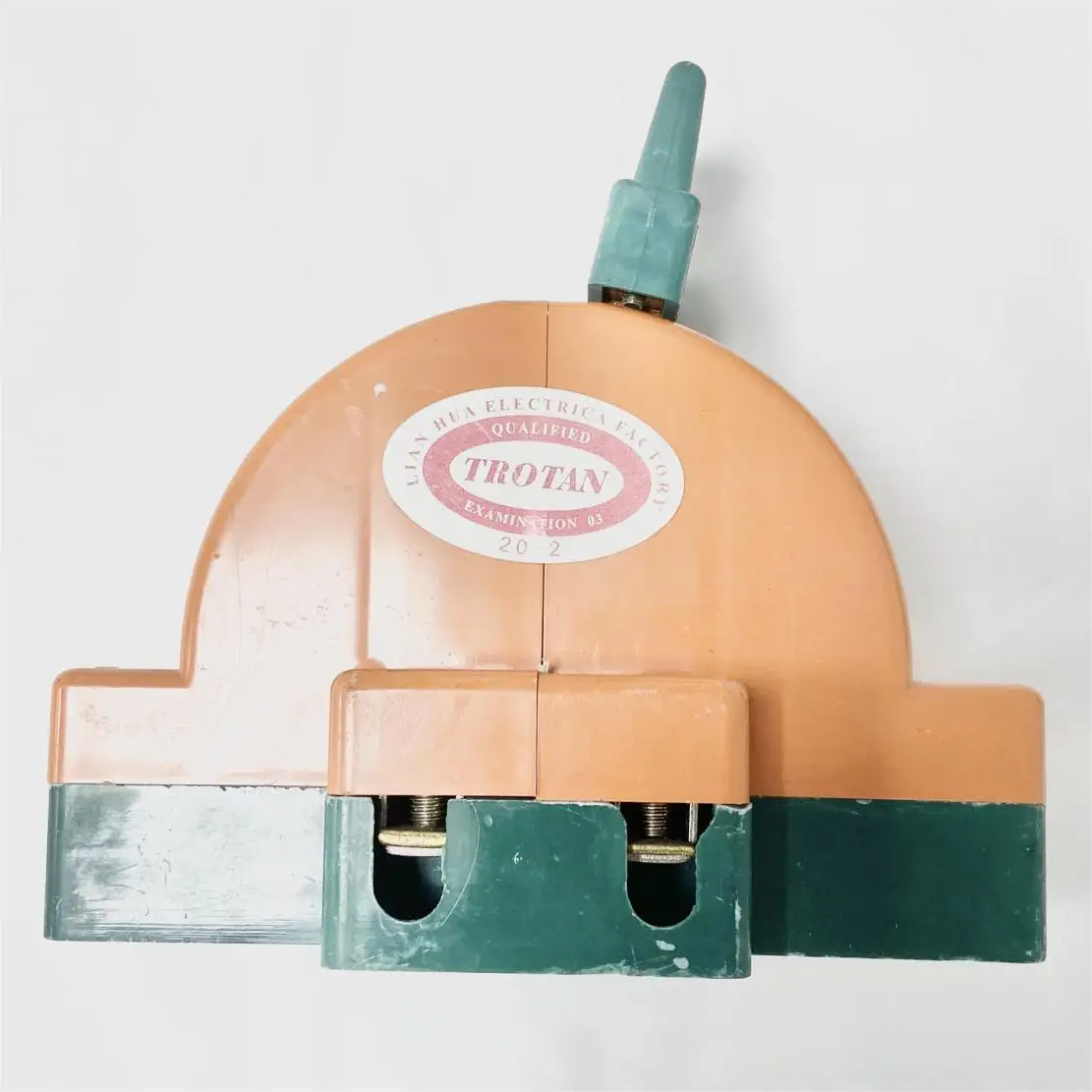 2P 100A Orange Plastic Copper Iron Knife Switch Without Warning Light ...