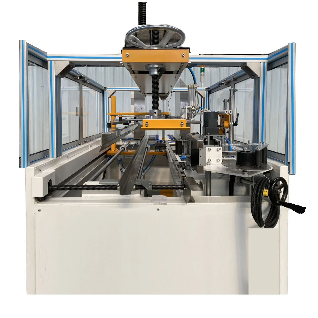 Carton Opening Entering Filling And Closing Manufactory Box Open ...