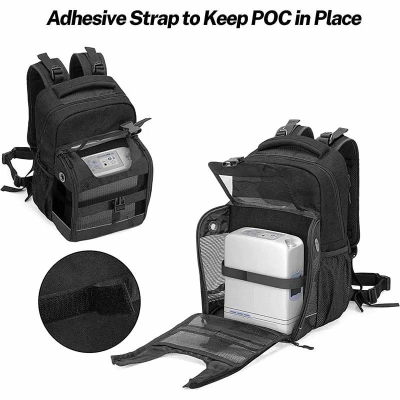 Portable Oxygen Concentrator Backpack Oxygen Travel Carrying Bag Oxygen ...
