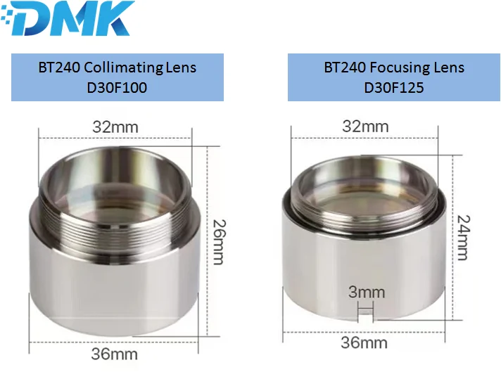 Dmk Fiber Laser Collimating&focusing Lens With Lens Holder For Raytools ...