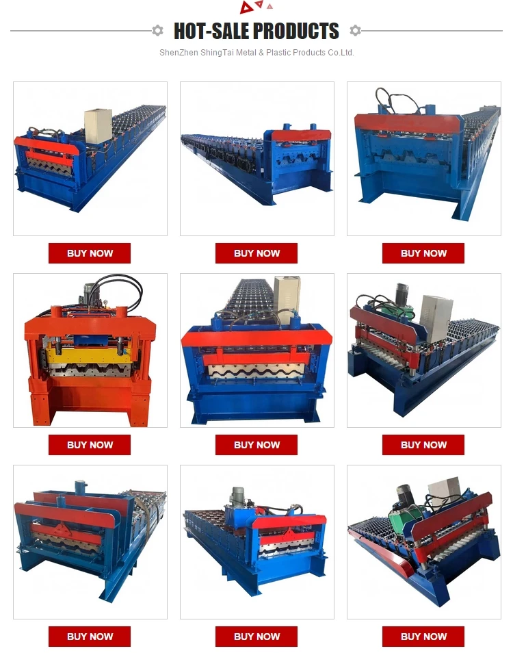 Color Steel Tile Press Bamboo Joint Glazed Tile Press Roll Forming ...