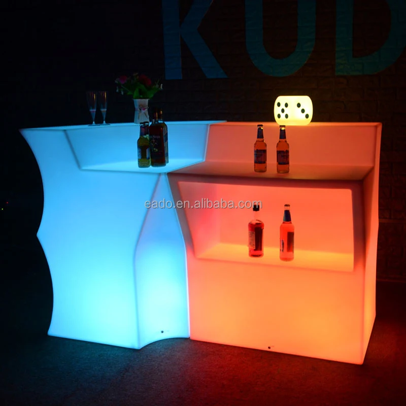 Home Bar Counter Portable Bar Counter Light up Bar Counter 16 Color ...