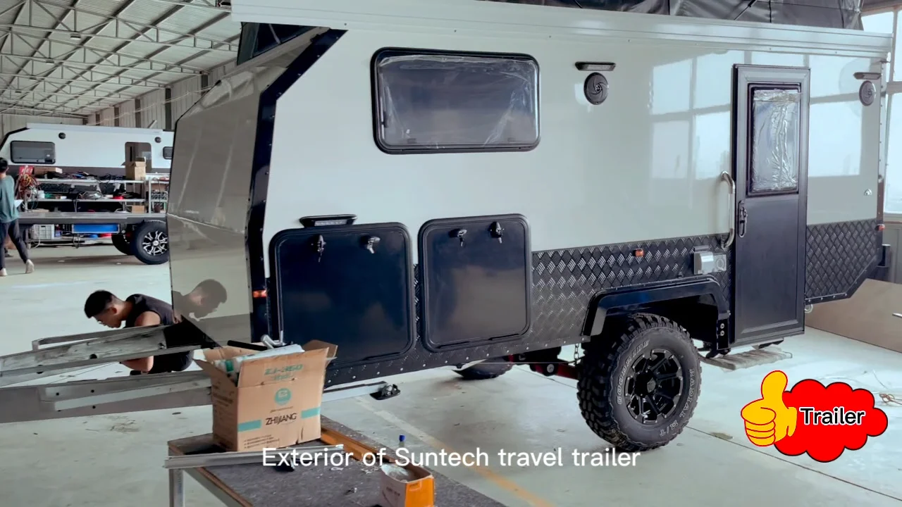 Luxury China Off Road Camper Motorhome Black Series Rv Campers - Buy ...