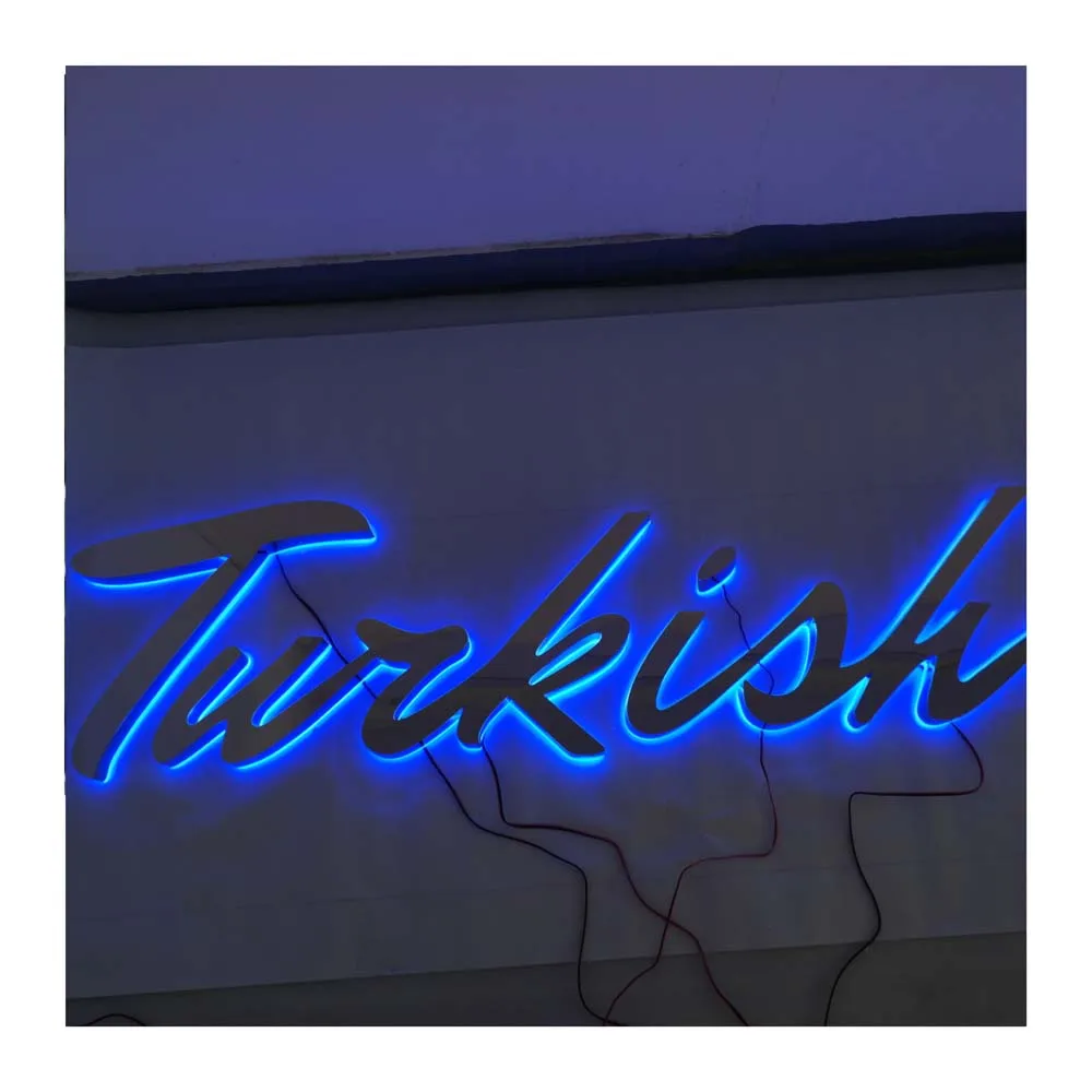 Custom Outdoor And Indoor Acrylic Led Logo Backlit Letter Sign 3d ...