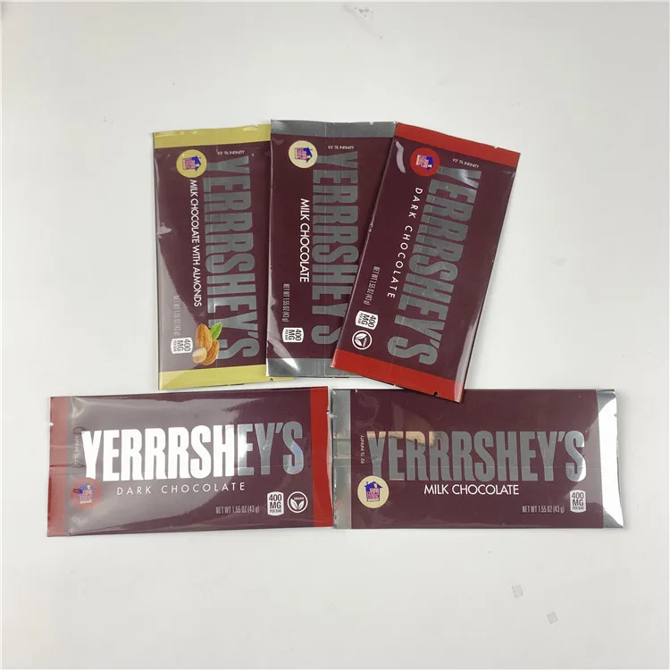 Custom Heal Seal Chocolate Snack Energy Bar Wrapper Biodegradable Paper ...