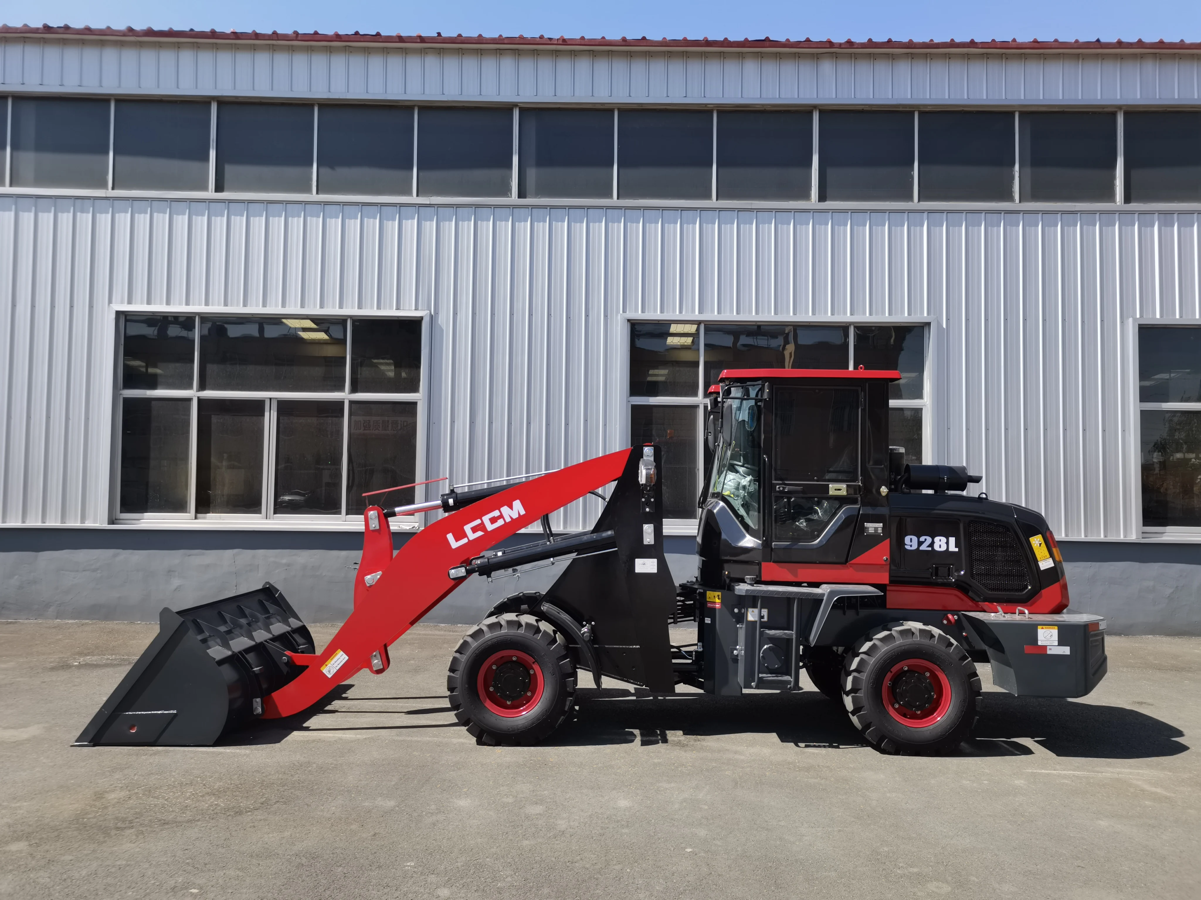 Laigong LG928 Earthwork Articulated Wheel Loader 4 X4 Wheel Loader 3 ...