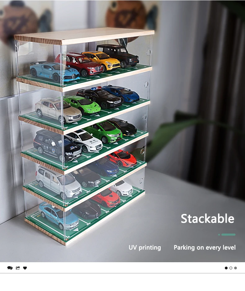Kivcmds 1:32 Car Parking Model Simulation Garage Scene Alloy Car Toy ...