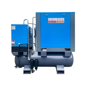 22kw Two Stage Pm Vsd Air Screw Compressor Compressor Factory - Buy Two ...