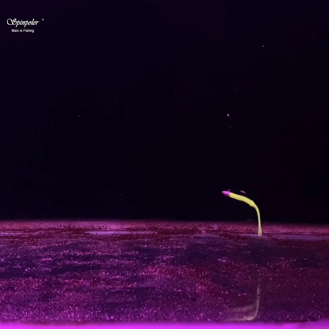 Spinpoler Tpr Fishing Lures Soft Bait Mini Ajing Worm 55mm Isca ...