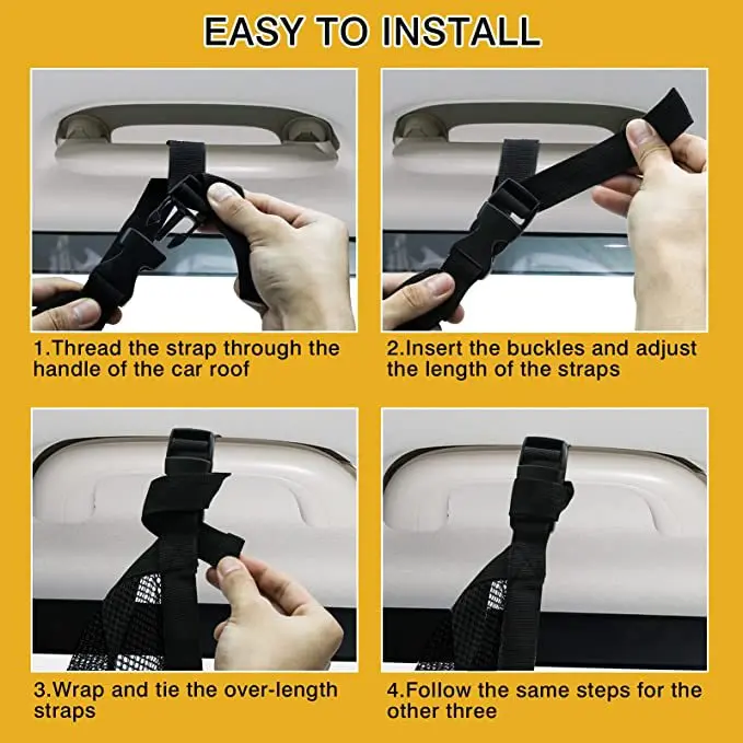 Double Layer Car Roof Ceiling Trunk Interior Roof Overhead Rear Cargo ...